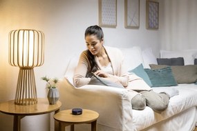 Chytrá zigbee LED stmívatelná žárovka E27 9 W CLASSIC A RGBW