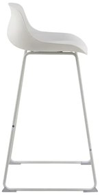 Barová židle Tina 94 cm bílá