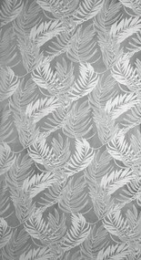 ZATEMŇOVACÍ ZÁVĚS NA KROUŽCÍCH VERA 140X250 CM LISTY