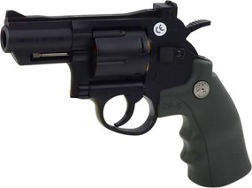 LEAN Toys Revolver ZP-5 s pěnovými náboji a vodními hydrogelovými kuličkami, terč, pouzdro