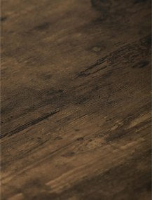 Jídelní set CORTINA 1+4 - old wood 2 / černé kovové nohy