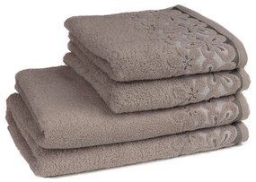 Tegatex Bavlněný ručník / osuška Bella - šedá Velikost: 50*90 cm