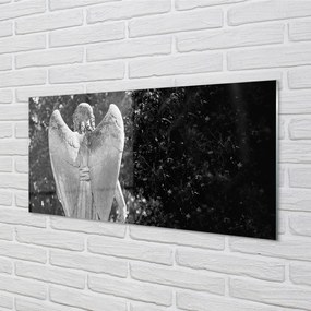 akrylový obraz Anděl křídla strom 125x50 cm