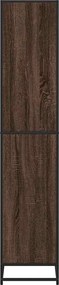 Knihovna hnědý dub 80,5 x 35 x 170,5 cm kompozitní dřevo 3300859