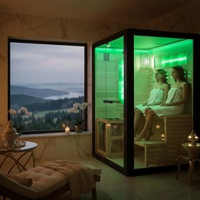BPS-koupelny Finská sauna Relax  120x120, 2 osoby