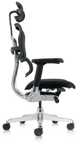 Kancelářská ergonomická židle SIRIUS Q24 NEO – celosíť, černá, nosnost 150 kg, záruka 3 roky Office Pro