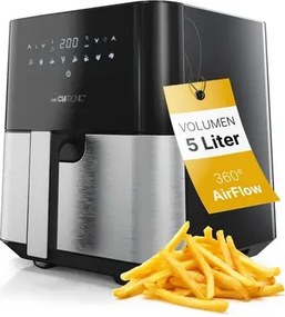 Clatronic FR 3782 / Horkovzdušná fritéza / 5 l / 8 programů