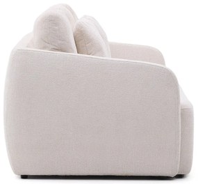Krémová žinylková rozkládací pohovka 225 cm Laira – Kave Home