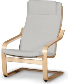 Sedák na křeslo IKEA Poäng II barva šedá látka pletený vzor