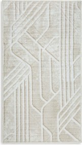 Koberec Print2, 80x140 cm, béžový