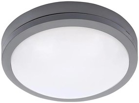 Brilagi - led venkovní stropní svítidlo 20 w průměr 23 cm ip54 antracit