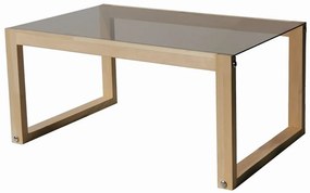 Designový konferenční stolek Vaidehi 85 cm přírodní