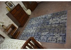 koberec DROP JASMINE 453 Tmavě modrá velikost 240x330 cm | krásné koberce cz