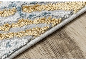 koberec EMERALD výhradní 1024 glamour, stylový abstrakce modrý / zlato velikost 200x290 cm | krásné koberce cz