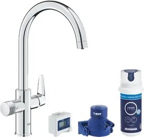 Grohe - Set dřezové baterie StartCurve s filtrací, chrom