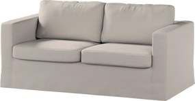 Potah na pohovku IKEA  Karlstad 2-místná , nerozkládací, dlouhý barva béžová látka pletený vzor