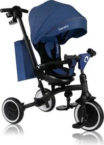 LIONELO Tříkolka 2v1 Tris Plus Blue Denim