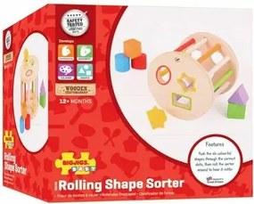 Bigjigs Baby Válec s tvary / od 1 roku