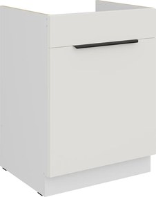 ARIA wh | dolní skříňka 60 ZL 1S dřezová | 60 cm | PREMIUM BOX | bílá