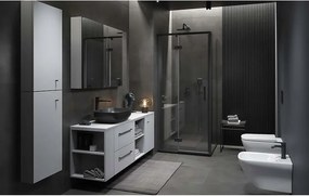 Cersanit Larga Square, závěsný bidet, bílá, K120-012