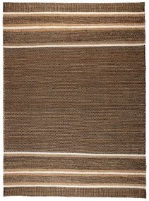 OnaDnes -20% Hnědý látkový koberec DUTCHBONE DJAHE 160 x 230 cm