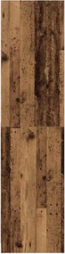 Šatní skříň old wood 50 x 50 x 200 cm kompozitní dřevo 3318628