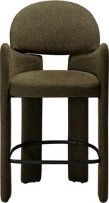 Khaki barová židle (výška sedáku 68,5 cm) Aole – DAN-FORM Denmark