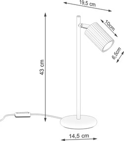 BRILAGI - LED Stolní lampa CRESTO 1xGU10/10W/230V zelená