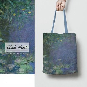 Lenbutik Taška Claude Monet Lekníny / Water lilies - morning