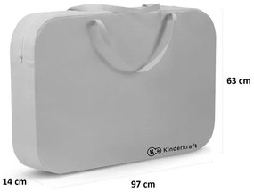 Kinderkraft Multifunkční postýlka 4v1 Sofi Gray