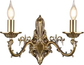 Brilagi - Nástěnná lampa CLASSIC 2xE14/10W/230V mosaz