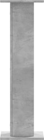 Stojany na rostliny 2 ks betonově šedé 30 x 30 x 95 cm kompozit 3307876
