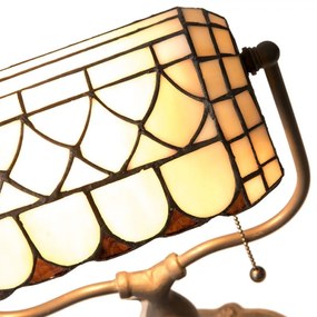 Stolní lampa Tiffany Roger – 26x21x37 cm