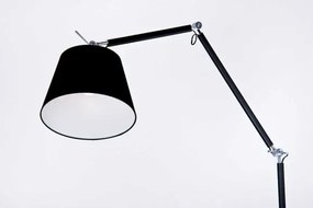 Designová lampa Zyta černá/stříbrná