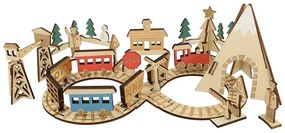 Adventní kalendář Railway Train – Meri Meri