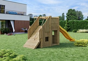 Marimex | Dětské hřiště Marimex Play Basic 016 + žlutá skluzavka | 11640674
