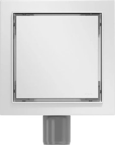 Mexen Flat-Q M13 podlahový vpust čtvercový 15 x 15 cm, inox - 1010015