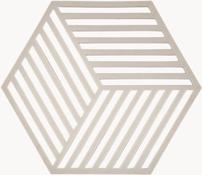 Sada silikonových podtácků Hexagon, 6 dílů