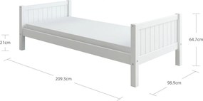 FALCO Postel Romantic 441 bílá