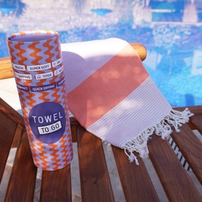 Plážová hammam osuška Towel To Go Palermo 200 gsm