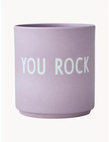 Designový pohárek's nápisem Favourite YOU ROCK