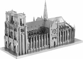 Metal Earth 3D Puzzle Katedrála Notre-Dame / 75 dílků / od 14 let