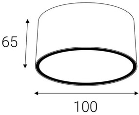 LED2 - Venkovní bodové svítidlo MEDO 1xGX53/11W/230V bílá IP54