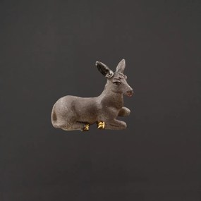 AMADEA Figurka do betlémů - Osel 4,5 cm