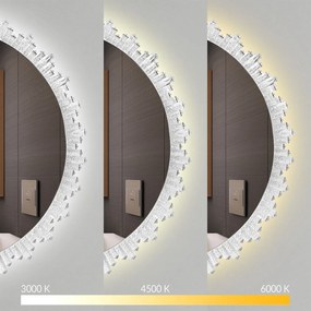 Tutumi Tutumi, kulaté LED zrcadlo 80cm X013, HOM-02694