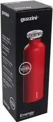 Guzzini Energy 500 ml červená / Termoláhev / Nerezová ocel / 12 h tepl