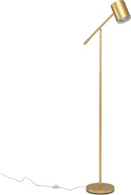 Costway Stojací lampa 175 cm Lampička na čtení s nastavitelnou hlavou a ramenem