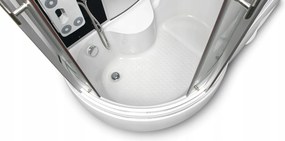 Novoterm Hydromasážní box NV-Fasia L 151x85 levý