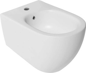 Sapho Infinity - Závěsný bidet, otvor pro baterii, matná bílá 10NF41001-2L