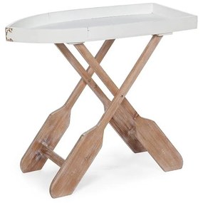 Skládací stůl zoggo 76 x 66 cm bílý MUZZA